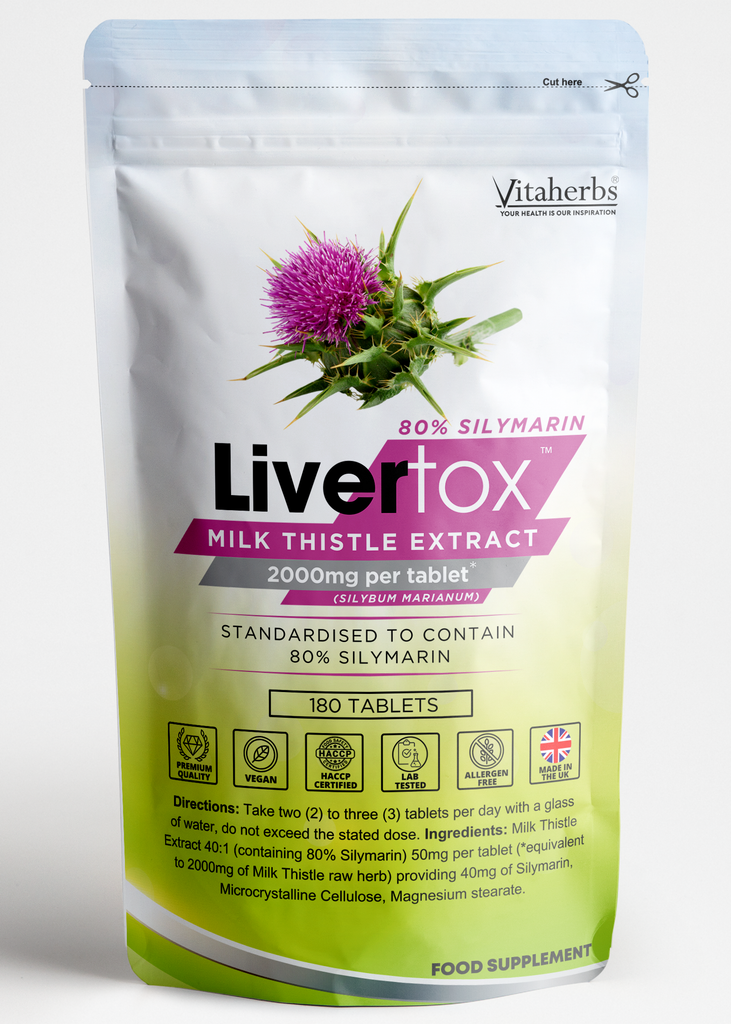 Livertox | Milk Thistle Extract 2000mg | Advanced Liver Health Support ...